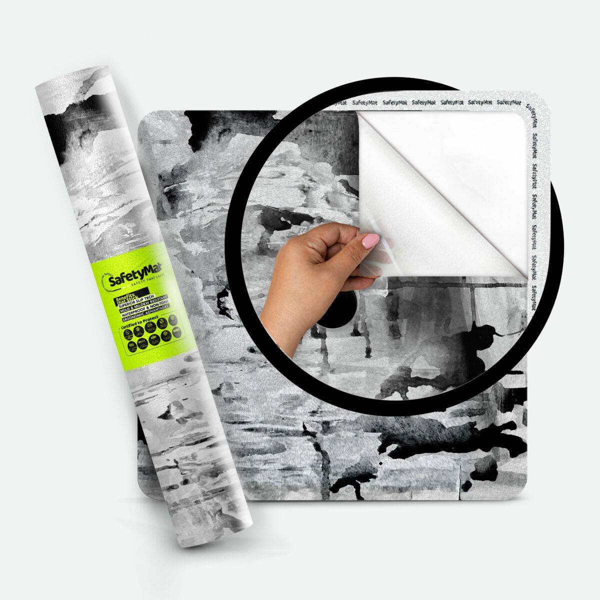 SafetyMat ® Peel & Stick, Slip Resistant Safety Mats & Vinyl Flooring Rolls