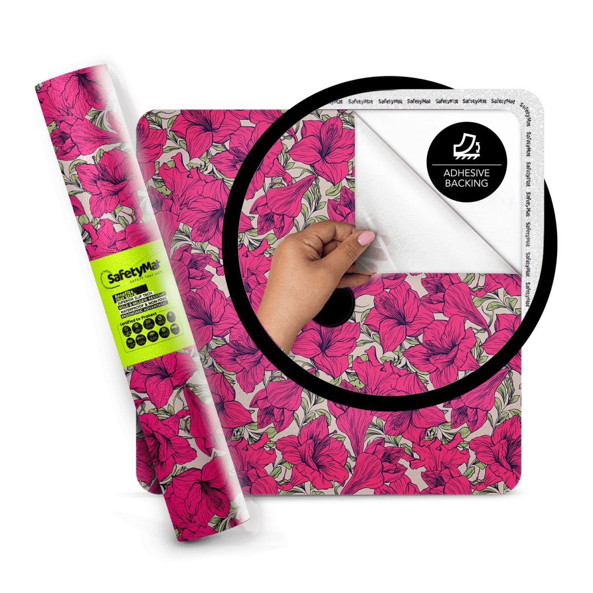Peel and Stick, Shower Mats | SafetyMat