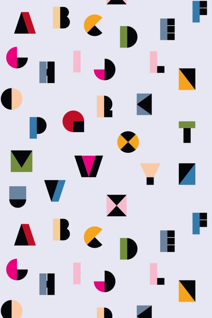 Alphabet letter Wallpaper | Shop SafetyMat™