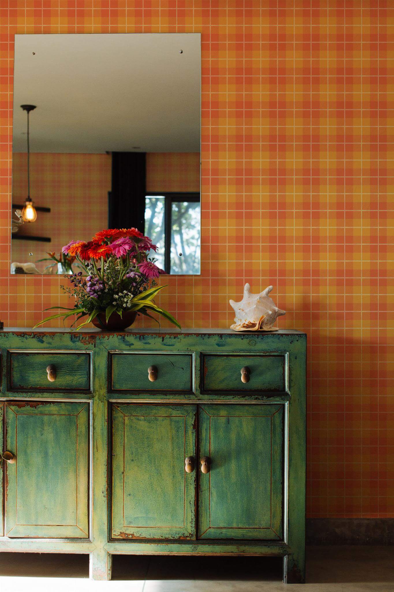 Autumn plaid Wallpaper | Shop SafetyMat™