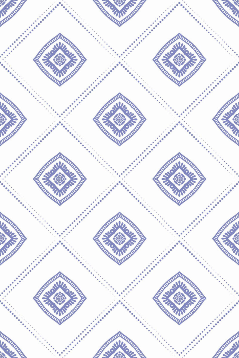 Blue tile Wallpaper | Shop SafetyMat™