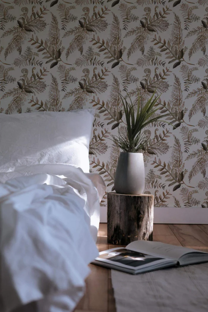 Modern fern Wallpaper — SafetyMat