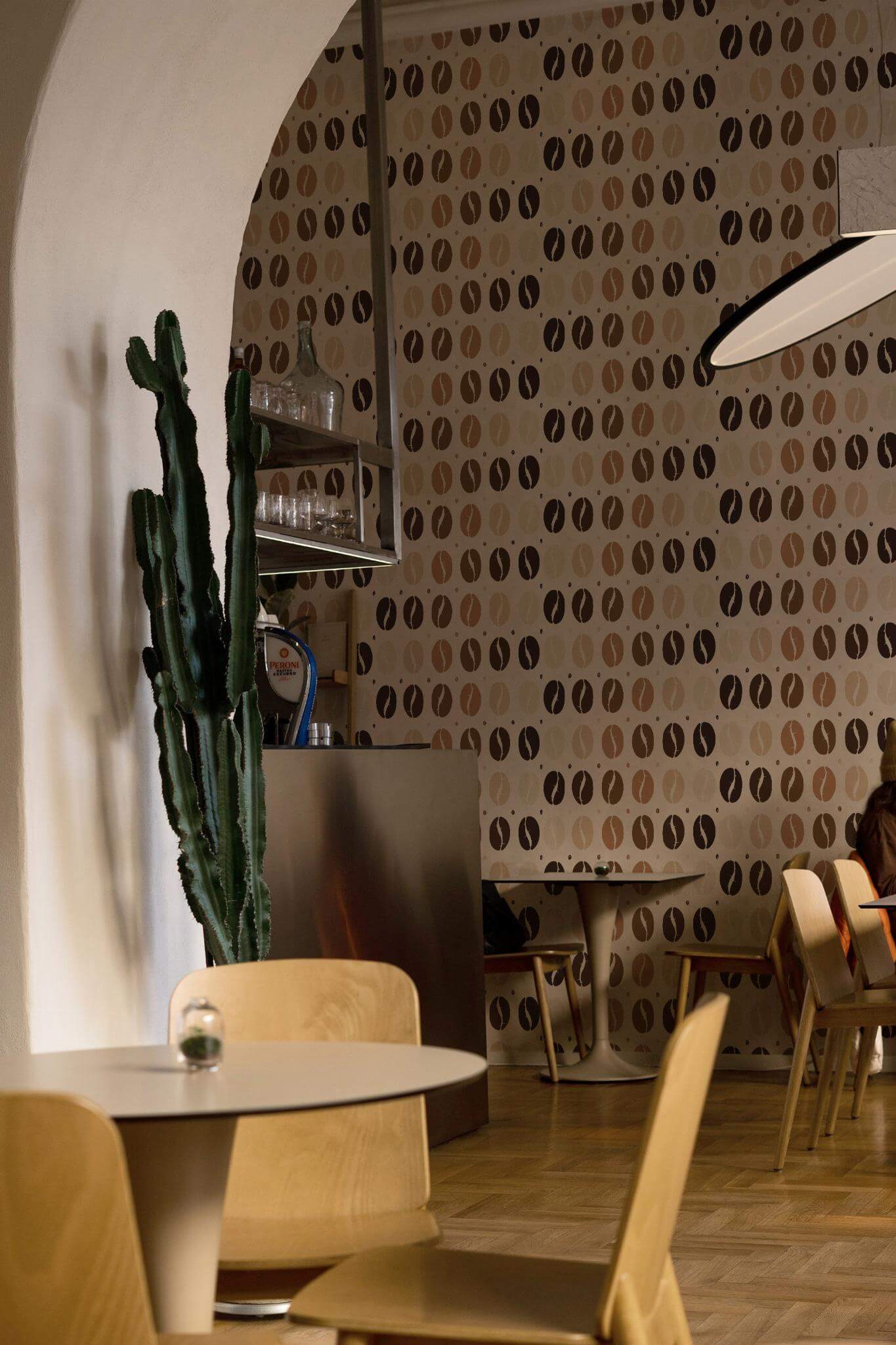 Abstract coffee beans Wallpaper | Shop SafetyMat™