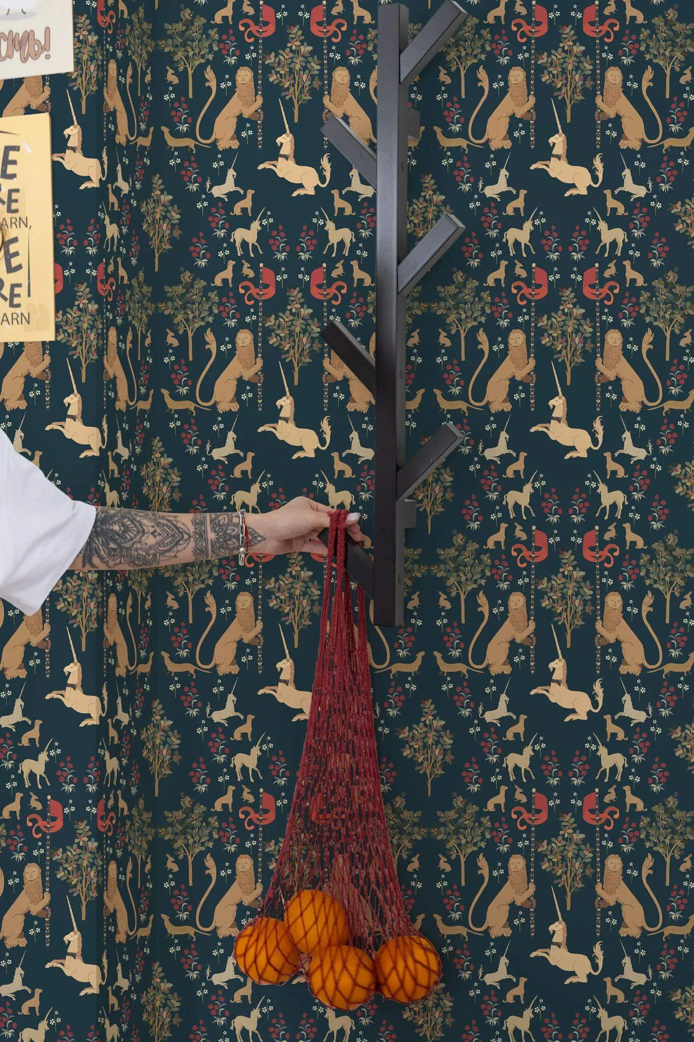 Dark magic forest Wallpaper | Shop SafetyMat™