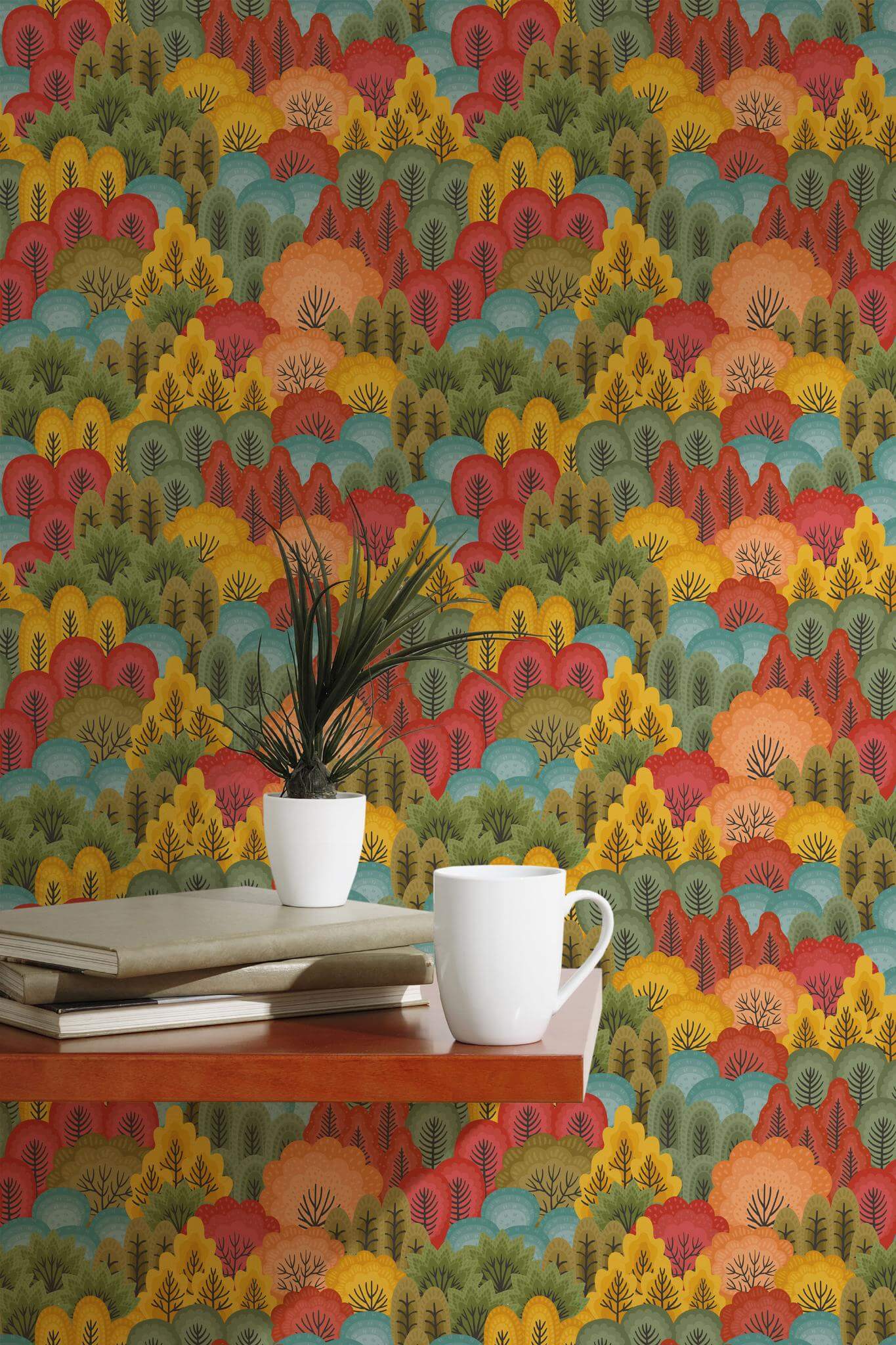 Forest in fall Wallpaper | Shop SafetyMat™