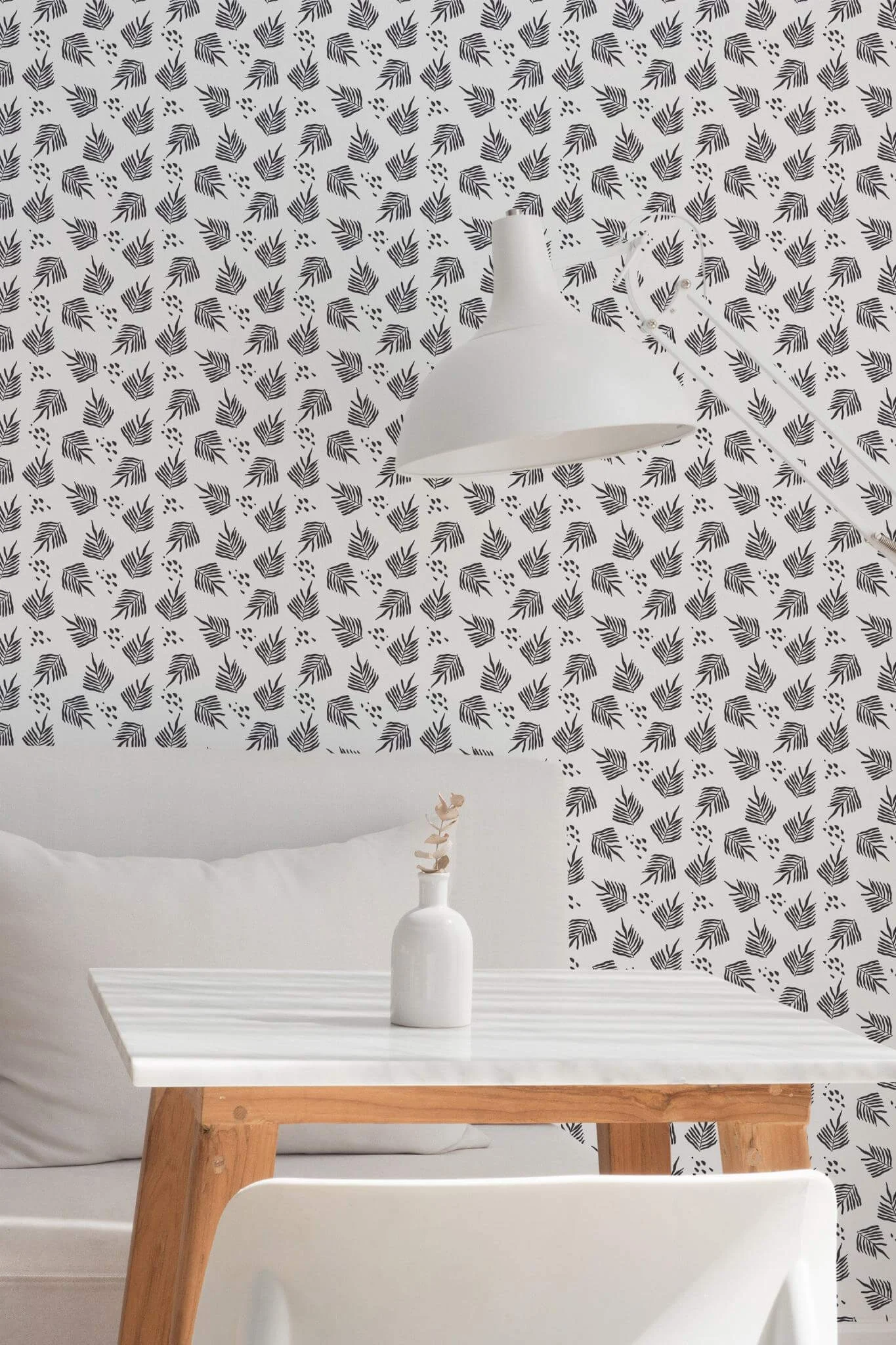 Leaf stencil Wallpaper | Shop SafetyMat™