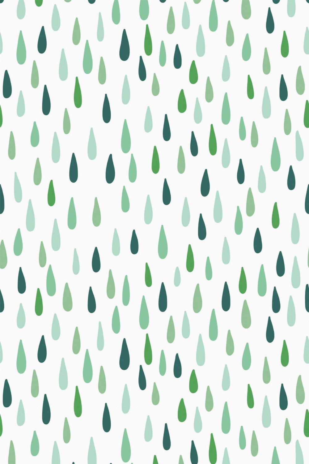 Minimalist green drops Wallpaper | Shop SafetyMat®