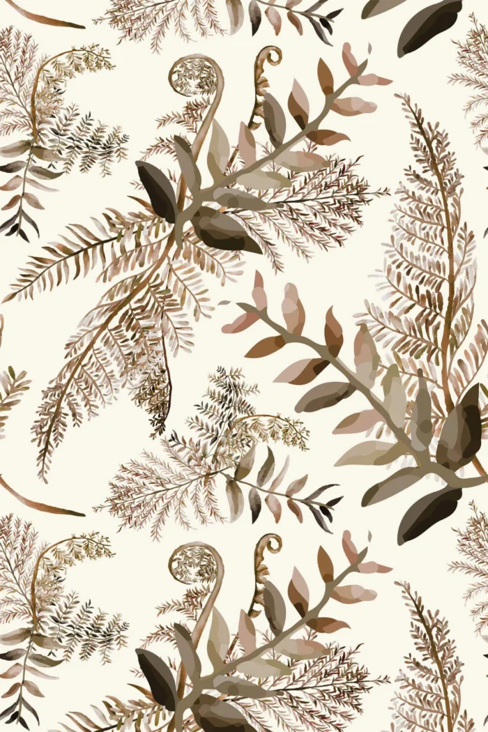 Modern fern Wallpaper — SafetyMat
