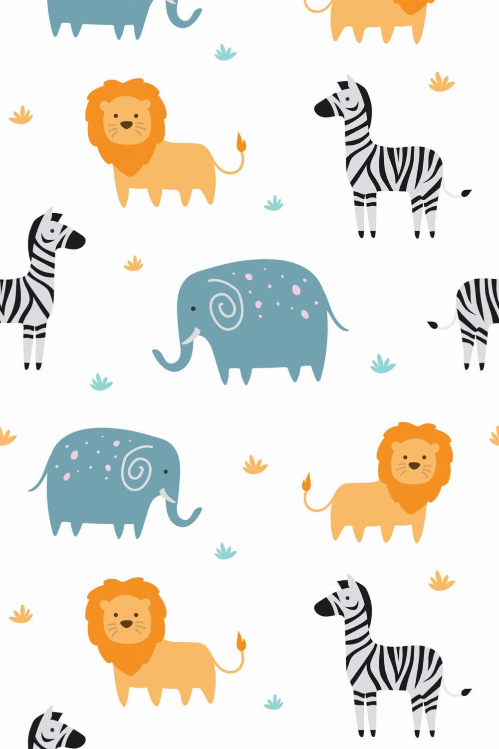 Safari animals theme Wallpaper — SafetyMat