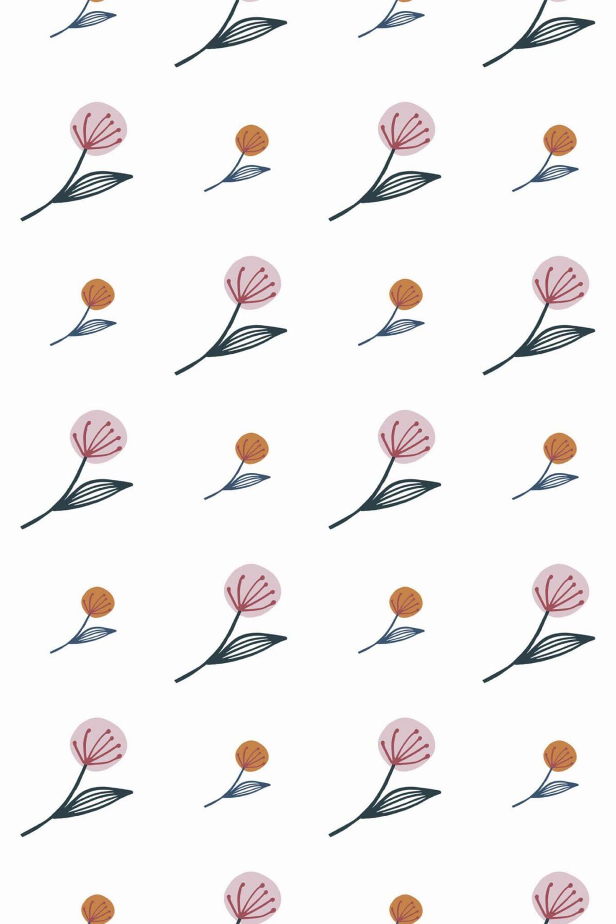 Simple floral Wallpaper | Shop SafetyMat
