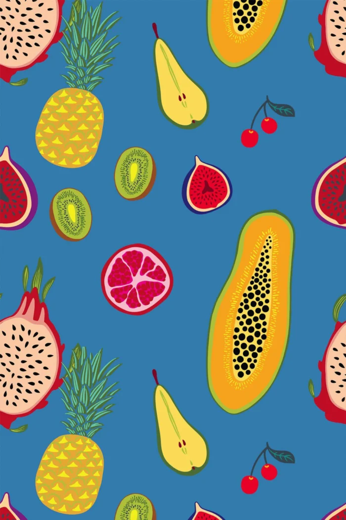 Tropical fruit Wallpaper | Shop SafetyMat™